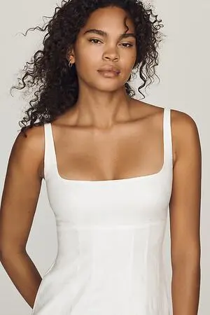 REFORMATION Sabe Len Midi Dress