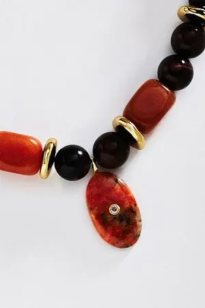 Maison Irem Amber Pendant Necklace
