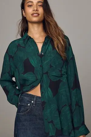 Essentiel Antwerp Kafka Buttondown Shirt - Blue