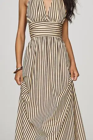 Faithfull The Brand Lido Cotton Maxi Dress