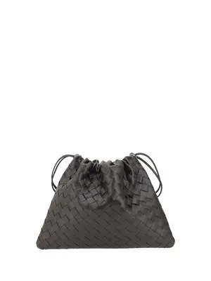 Bottega Veneta Medium Clutch Bag - Brown
