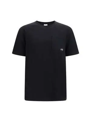 Loewe Cotton T-shirt With Embroidered Logo - Black
