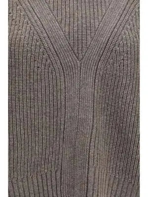 P.a.r.o.s.h High-neck Sweater With Perforated Shoulders