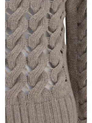 P.a.r.o.s.h Perforated Turtleneck Sweater