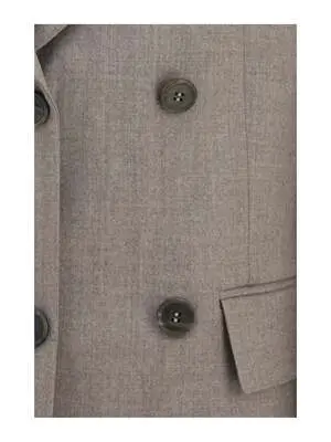 P.a.r.o.s.h Virgin Wool Double-breasted Blazer