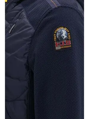 PARAJUMPERS Nolan Hybrid Hooded Jacket - Blue