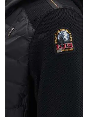 PARAJUMPERS Nolan Hybrid Hooded Jacket - Black
