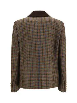 BLAZÉ MILANO Blazè Milano Shelley Blazer In Wool Blend Tweed - Multicolor