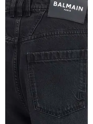 Balmain Straight-leg Denim Jeans