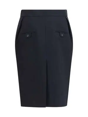 Magda Butrym Pleated Midi Skirt