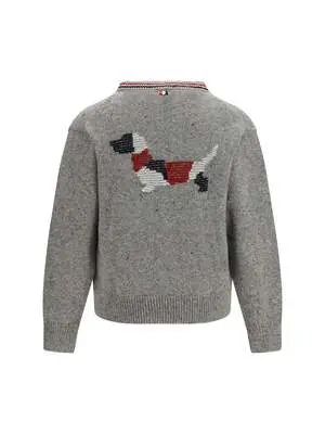 Thom Browne Hector Donegal Yarn Cardigan