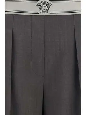 Versace Wool And Mohair Pants