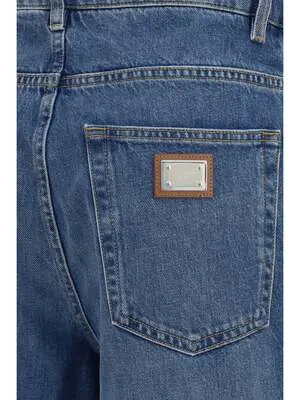 Dolce & Gabbana Straight-leg Five-pocket Jeans