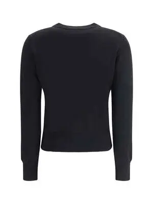 AMI Paris De Coeur Merino Wool Cardigan