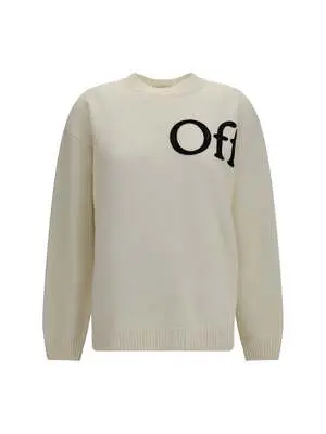 Off-White Bookish Shared Crewneck Sweater