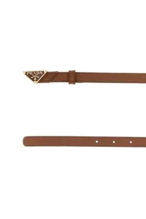 Prada Camel Leather Belt