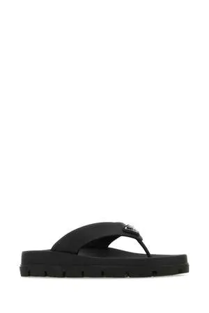 Prada Rubber Thong Slippers