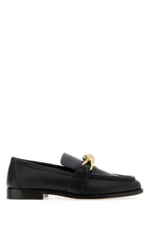 Bottega Veneta Leather Astaire Loafers - Black