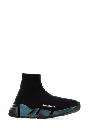Balenciaga Stretch Fabric Speed 2.0 Sneakers - Black