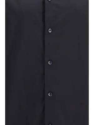Giorgio Armani Shirt Slim Fit In Stretch Cotton Poplin