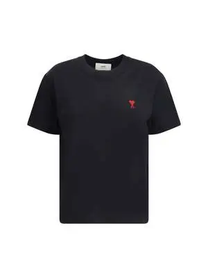 AMI Paris Logo T-shirt - Black