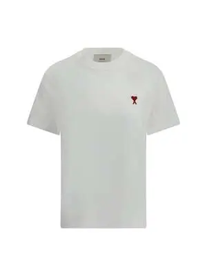 AMI Paris Logo T-shirt - White