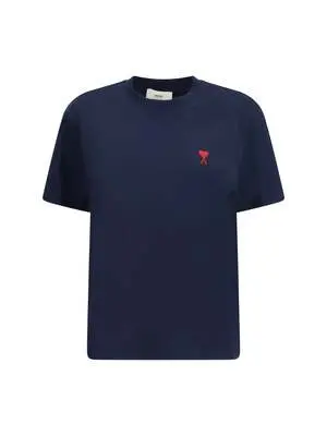 AMI Paris Logo T-shirt - Blue