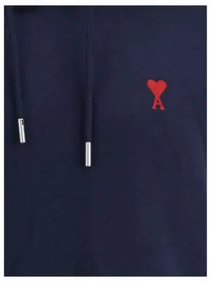 AMI Paris Logoed Hoodie