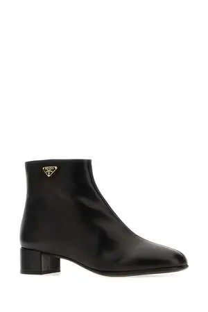 Prada Nappa Leather Ankle Boots