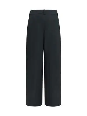 Giorgio Armani High-waisted Wide-leg Tailored Pants