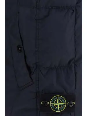 Stone Island Crinkle Reps Ny Padded Vest - Blue