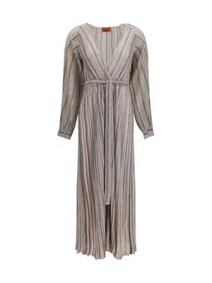 Missoni Long Sequin Cardigan Dress - Multicolor