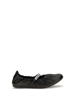 JIMMY CHOO Jade Ballerinas - Black