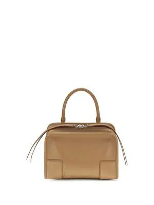 Loewe Small Amazona 180 Handbag In Calfskin - Cream