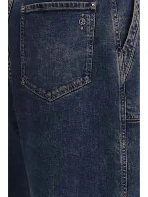 Giorgio Armani Wide-leg Jeans With Belt