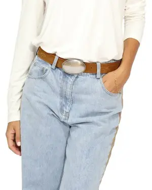 BELLE & BLOOM Melrose Western Belt - Tan