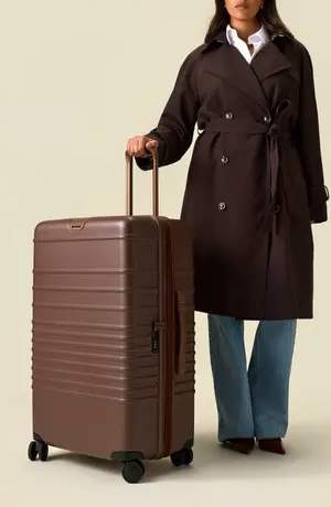 BEIS The Large Check-in Hardside Roller Suitcase - Maple