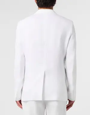 Philipp Plein Linen Blazer Gigolo Fit