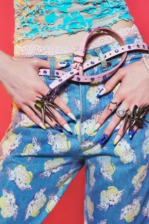 NEVER HAVE I EVER Henri Matisse Icarus Almond Press On Nails