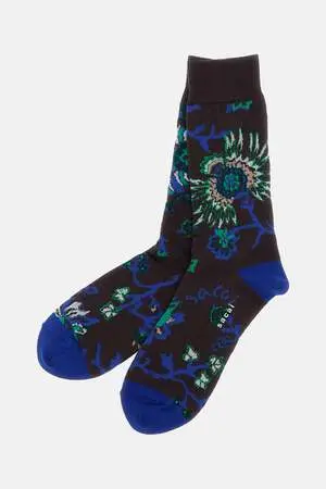 Sacai CALZINI FLOREALI Multicolore