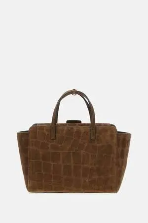 HIDESINS Suede Flap Crossbody Bag M
