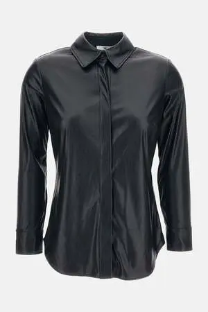 Elisabetta Franchi Shirt In Eco-leather