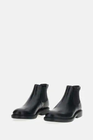 Hogan Chelsea Ankle Boots In Smooth Leather