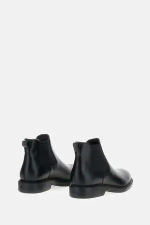 Hogan Chelsea Ankle Boots In Smooth Leather