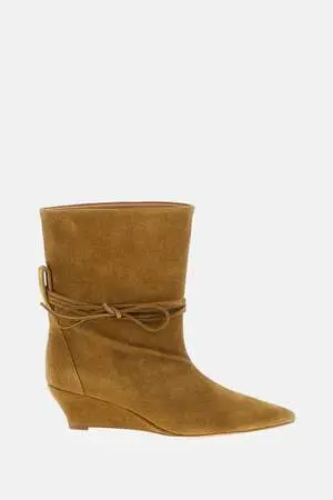 ODISSI Odissì Gemma Wedge Ankle Boot Verde