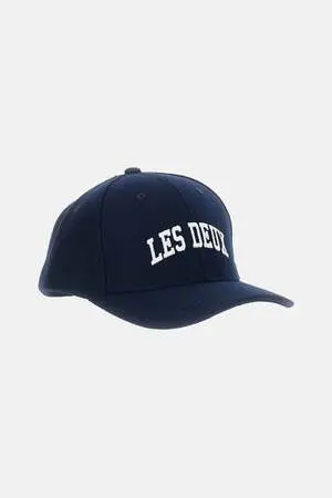 LES DEUX College Baseball Cap - Blue