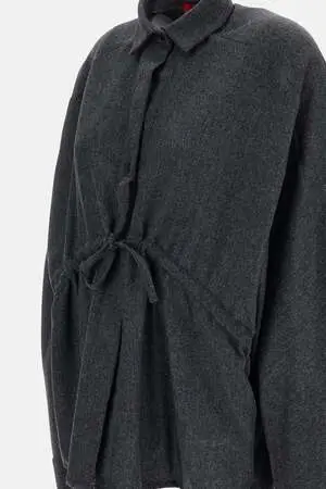 THELATEST E-dalida Wool-blend Flannel Shirt