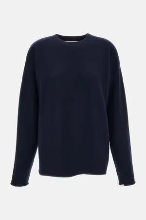 Extreme Cashmere N.493 Oversize Crew Neck Sweater Paolo - Blue