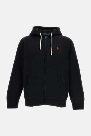 Polo Ralph Lauren Long Sleeve Full Zip Hoodie With Embroidered Pony Logo