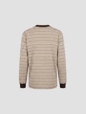 DANTON Striped Long-sleeved T-shirt